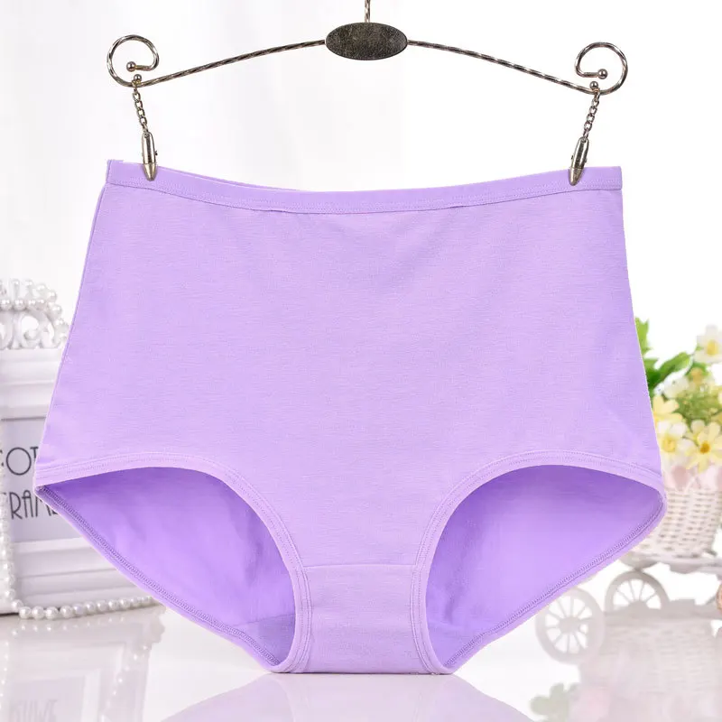 Pure Cotton Underwear Women's Simple Waist Ladies Underwear Breathable ...