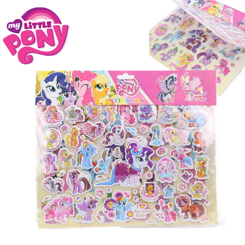 Pinkie Pie Twilight Sparkle My Little Pony Spielzeug PVC Pony Aufkleber ...