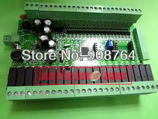 Plc003 # bordo PLC FX2N 40MR 4AD 2DA compatible Mitsubishi PLC 20 de entrada punto y 20 punto de ...