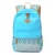 AUGUR Canvas Printing Backpack Women School Bags for Teenage Girls Cute ...