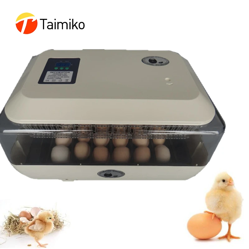 Mini home use 24 eggs incubator digital automatic full LED display ...