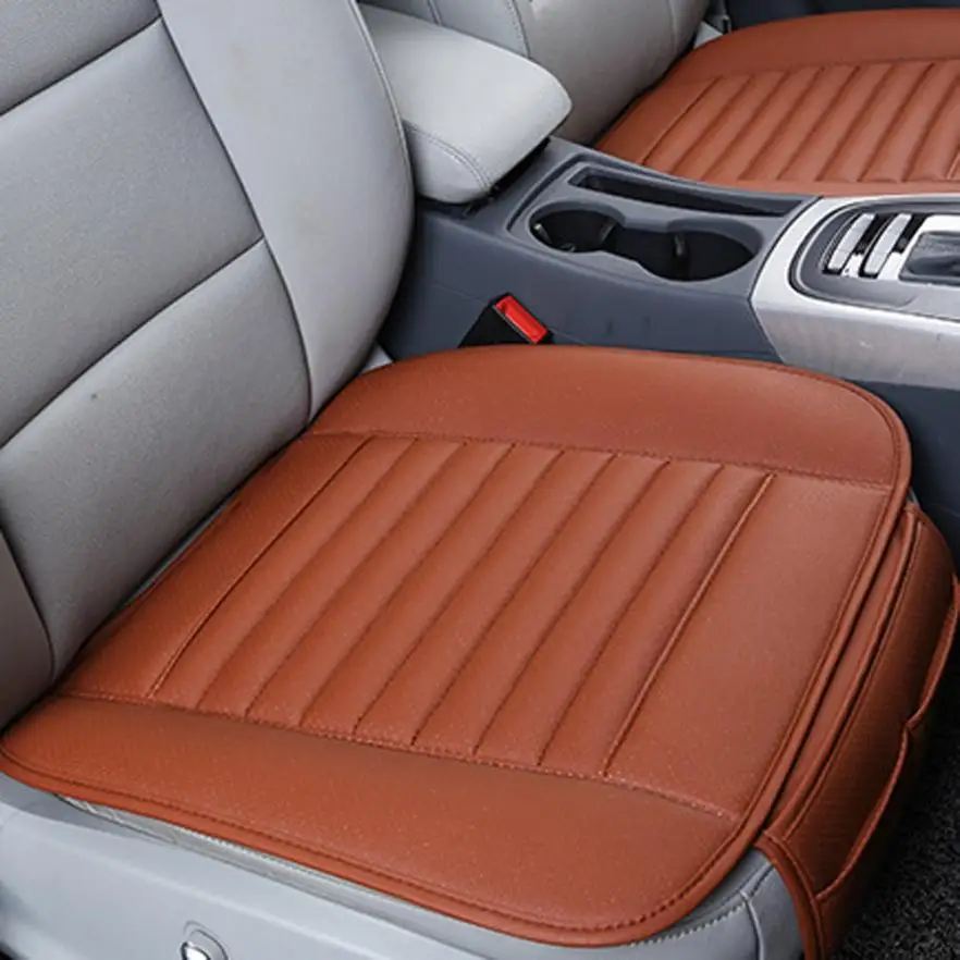 New Arrival Breathable Leather Bamboo Car Seat Cover Pad Mat Auto Chair