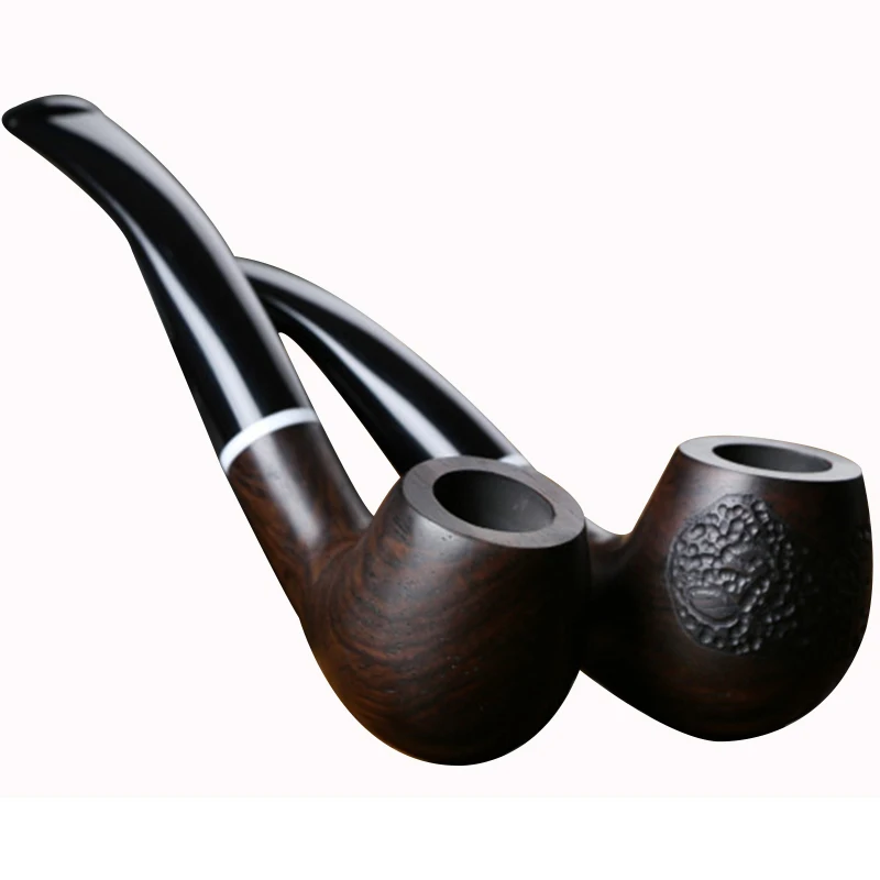 Handmade Wood Pipes for Smoking Cigarette Wooden Pipe Smoke Tobacco ...