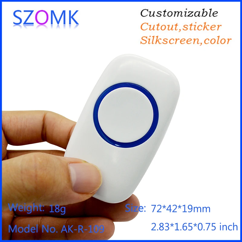 1 piece, 72*42*19mm diy plastic electrical remote control enclosure ...