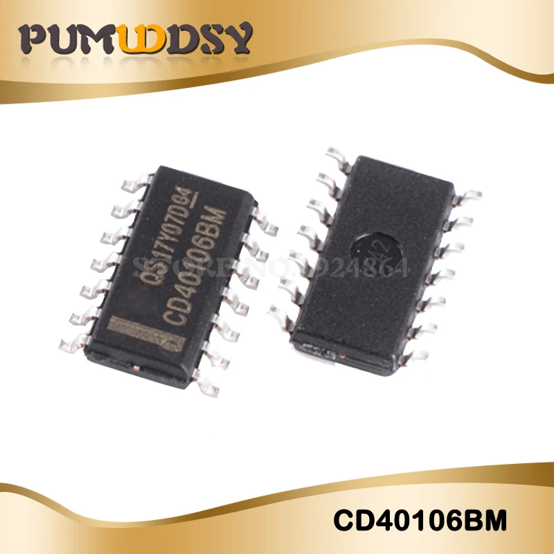 10PCS/LOT CD40106BM CD40106 40106BM 40106 SOP14-in Integrated Circuits ...