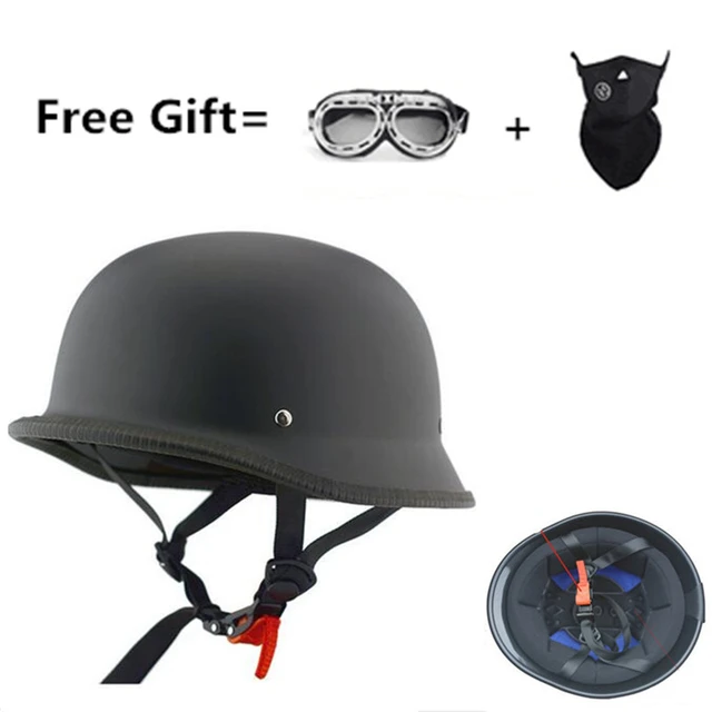 Military Motorcycle Half Helmet