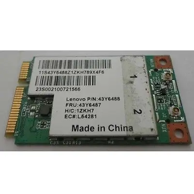 Kablosuz adaptör kartı BROADCOM BCM4312 BCM94312 Mini PCI E lenovo G430 ...