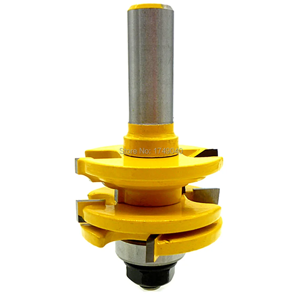 1/2" Shank Classical Ogee Reversible Glass Door Rail & Stile Router Bit ...