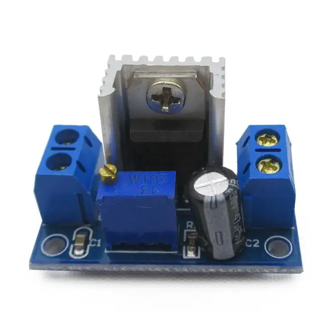 2PCS LM317 adjustable voltage regulator board DC DC module converter ...
