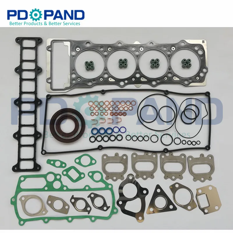 4M41 4M41T 4M41-T Full Engine Rebuilding gasket set ME993317 ME883862 ...