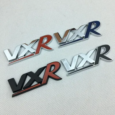 20x Car Styling Car Auto Decoration Badge Stickers Vxr Metal 3d Car ...