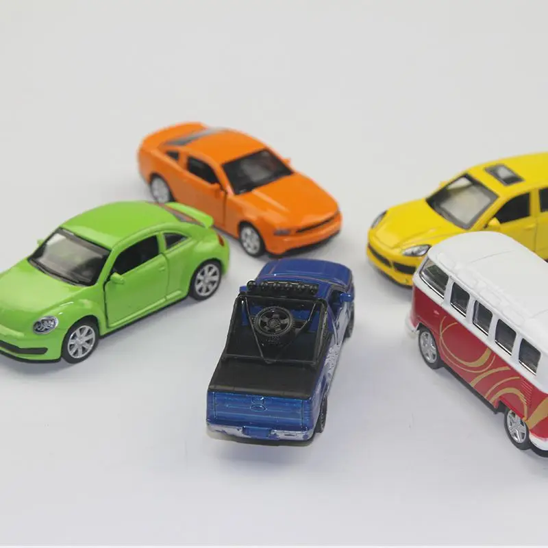 Car decoration mini toy car Mini scaled alloy model car model beautiful ...