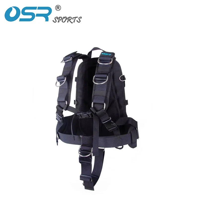 Scuba Diving soft harness BCD back mount diving tank strap cylinder trap
