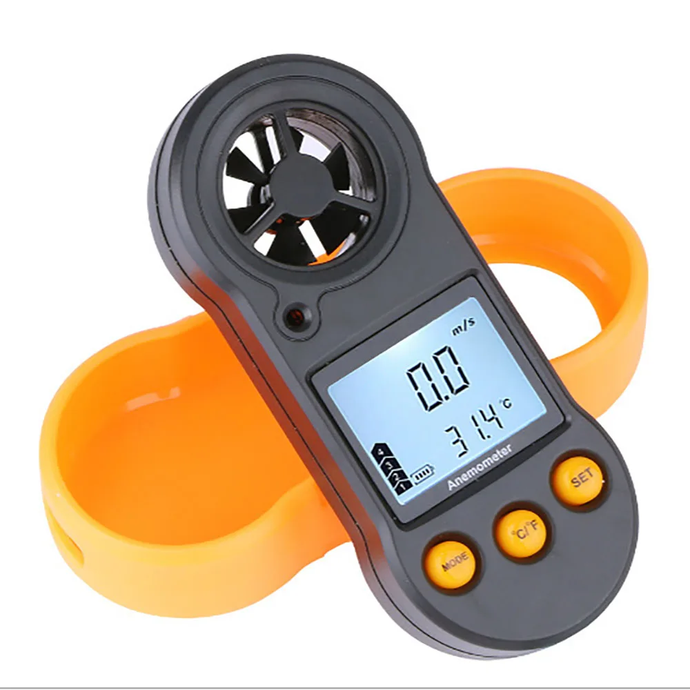 Resolution LCD display digital portable handheld weather station ...