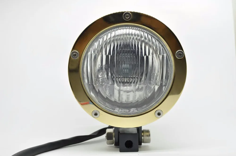 Old School Custom Motorcycle Headlights