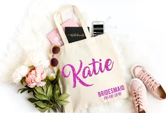 The Name Katie In Glitter