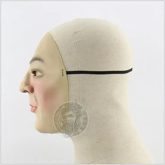 Funny Male mask latex silicone Ex Machina realistic human skin masks ...