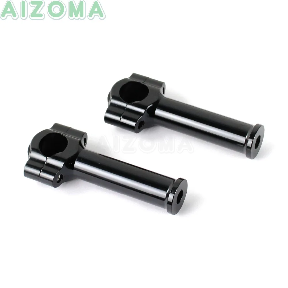 Rough Craft 1" Handlebar Risers Aluminum 25mm Bar Mount Riser Clamp ...