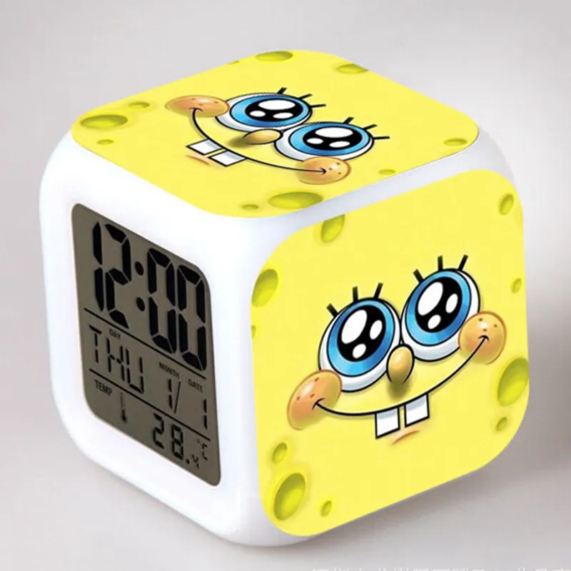Spongebob alarm clock with backdrop - svtaste