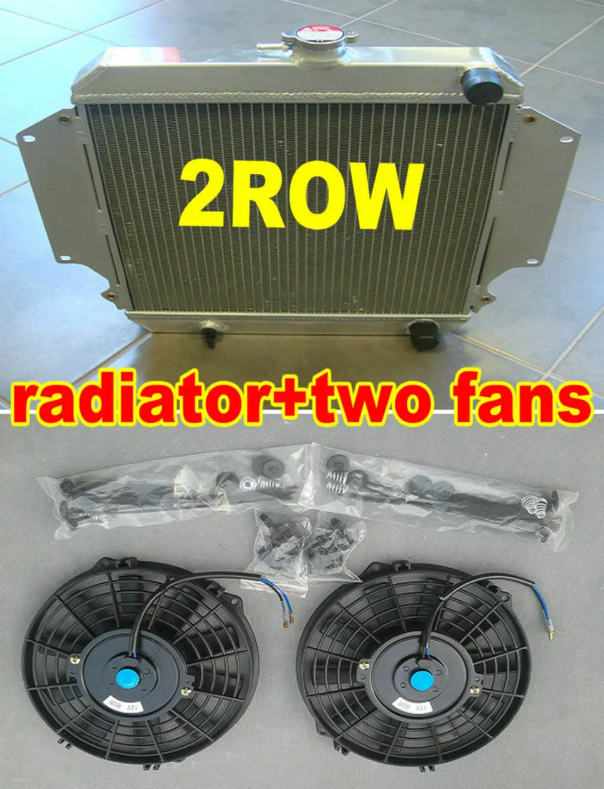 Radiador y ventilador de aluminio para SUZUKI SIERRA 2Dr SPFTOP/HARDTOP ...
