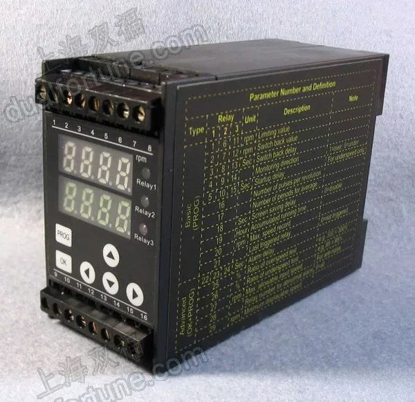 SHANGFO-SRE-PD3H-CRS2-Rotational-speed-relay-programmable-speed-monitor ...