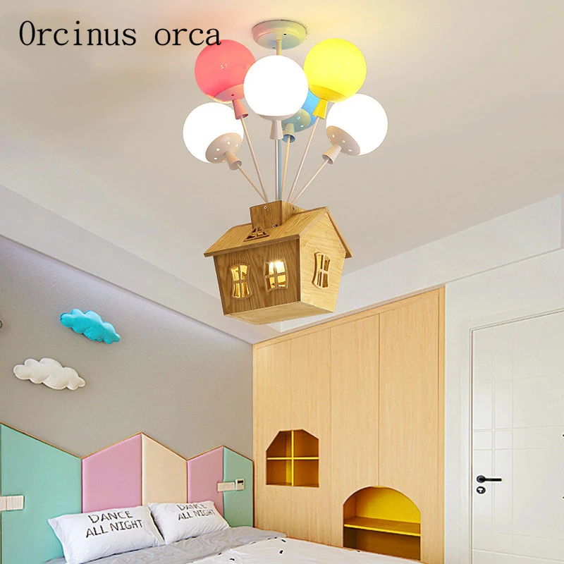 Modern Led Pendant Lights For Living Room Children Boy And