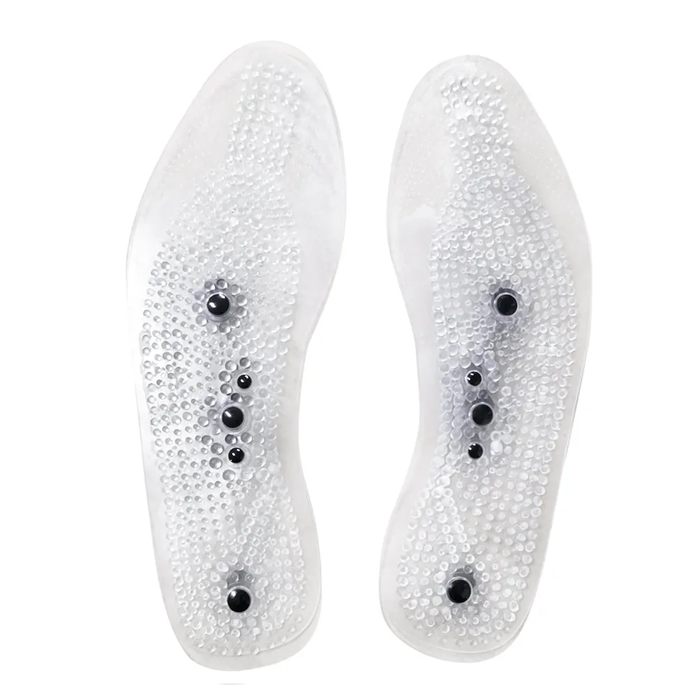 Insoles Pad Magnetic Massage Shoe Insoles Gel Pad Therapy Acupressure