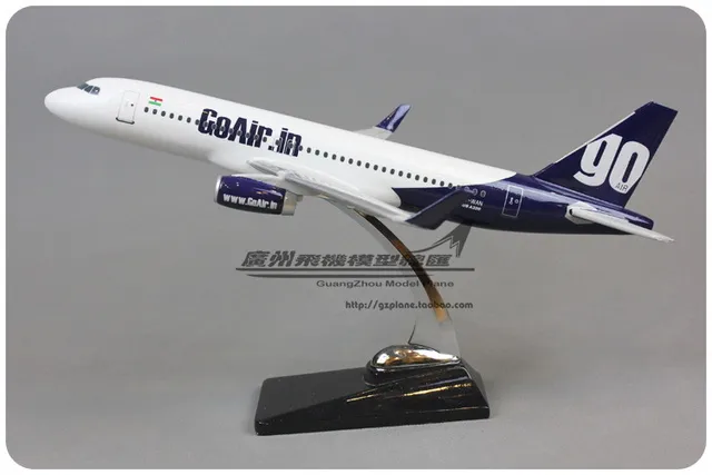 40cm 1:99 Air India GoAir.in Airlines Boeing B737 Airways Resin ...