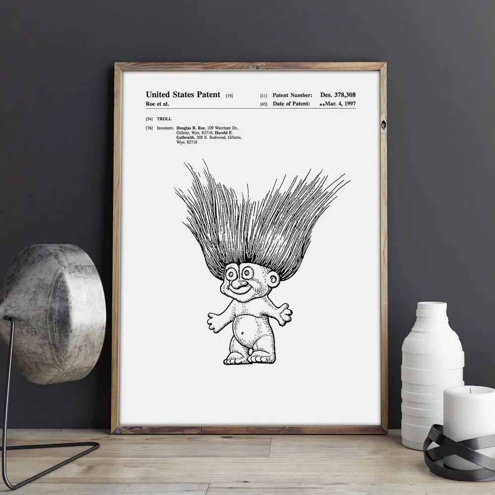 Troll Doll Drawing