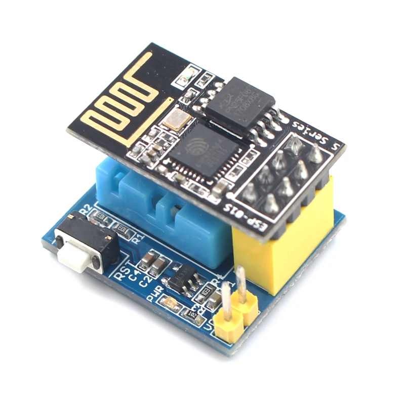 ESP8266 DHT11 Temperature Humidity Sensor Module with ESP-01 ESP-01S ...