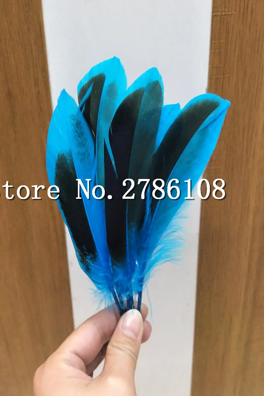 Hot! 100 Pcs 10-15cm Quality Natural Turquoise Pheasant Feathers, Duck ...