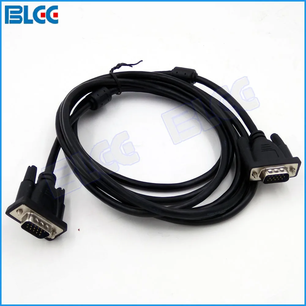 1080P VGA Cable 15 Pin VGA to VGA Adapter Converter for Computer Arcade ...