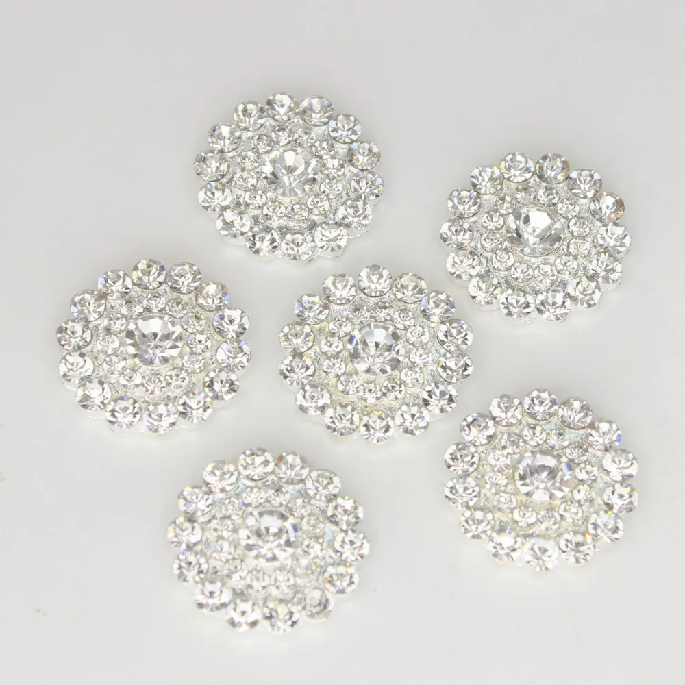 2018 Limited Time-limited Oval Washable 20mm Garment Accessories Silver ...