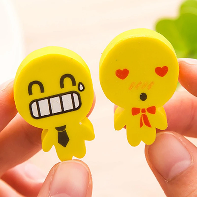 Kawaii Kid Student Eraser School Cartoon Stationery Supplies Correction ...