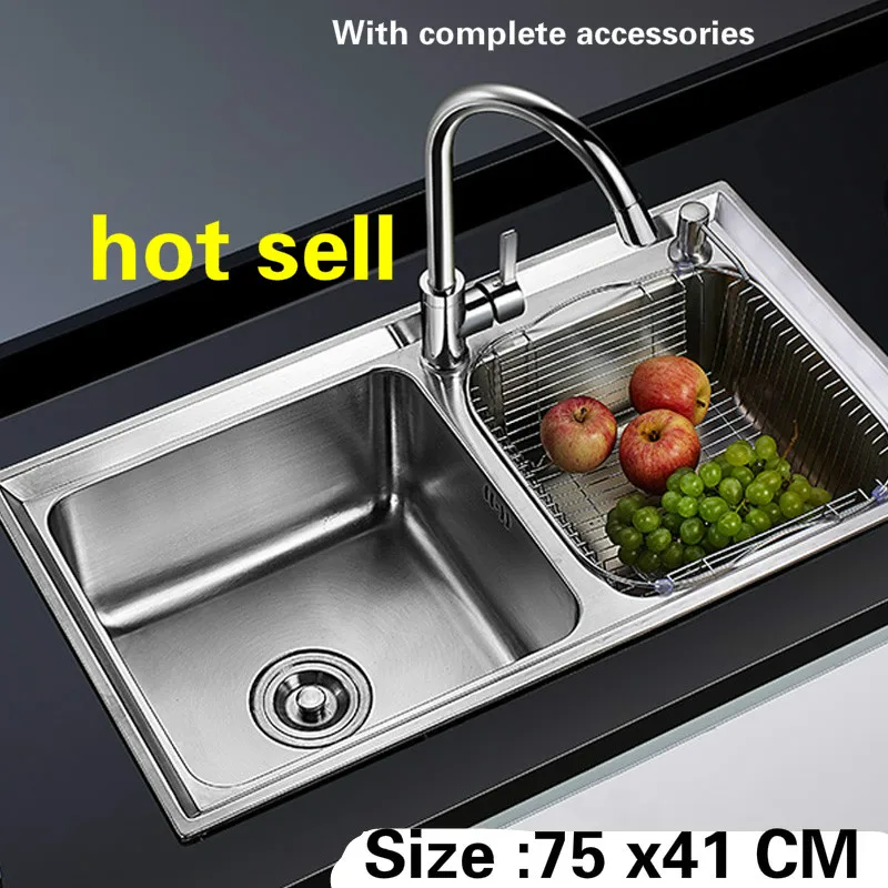 Free-shipping-Food-grade-304-stainless-steel-hot-sell-kitchen-sink-0-8 ...