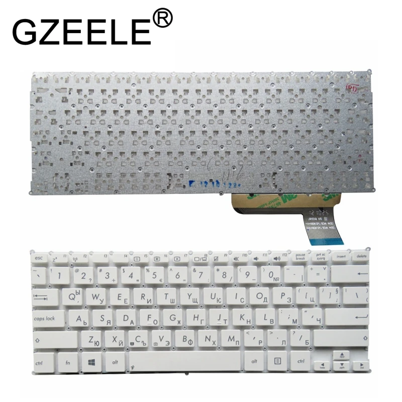 GZEELE New RU laptop keyboard for Asus R200E R200 R201E F201 F201E F202 ...