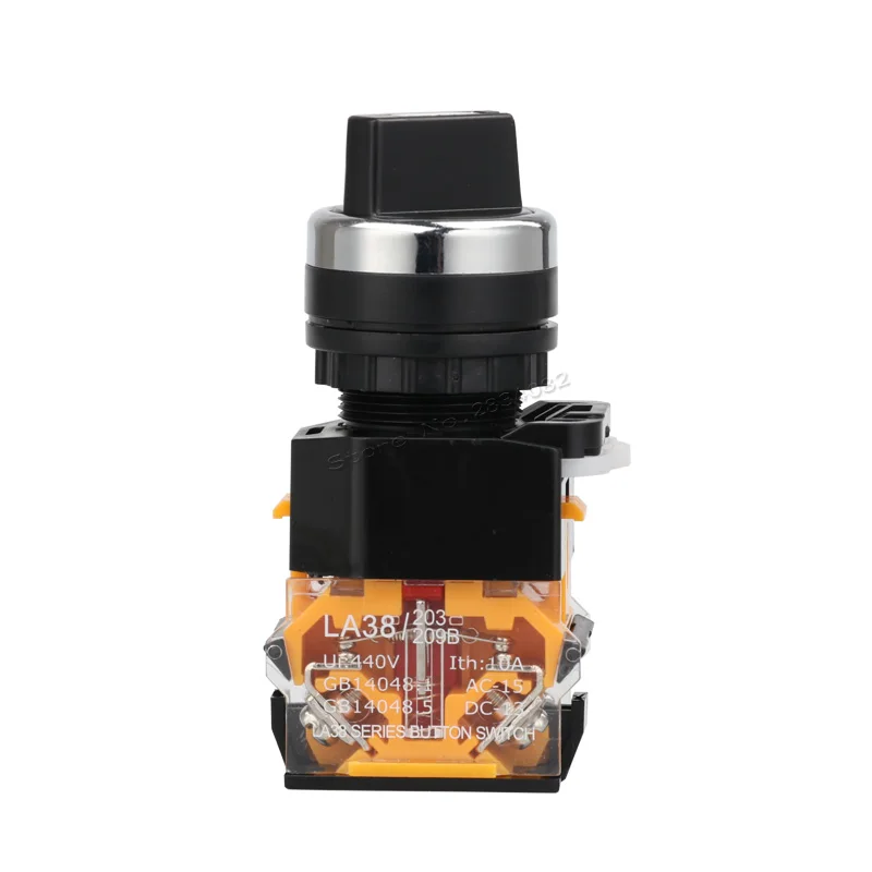 22mm-Maintained-Selector-Rotary-2-position-Button-Switch-latching ...