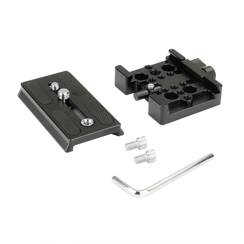 CAMVATE Manfrotto Type Quick Release Assembly With Sliding Plate Camera ...