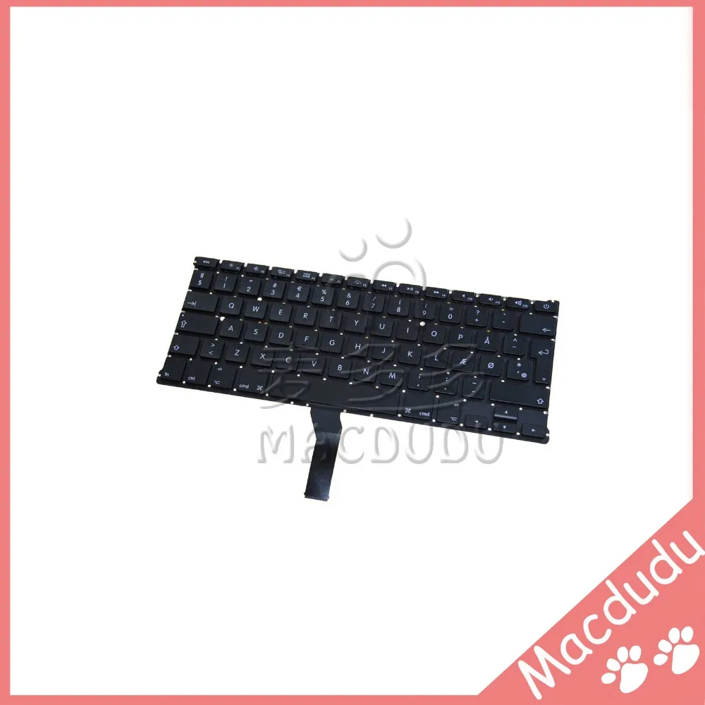 NEW 13.3" Danish Keyboard For Macbook Air A1369 MC503 MC504 2011 ...