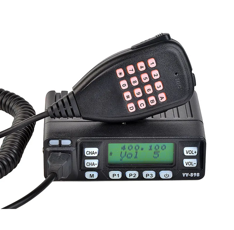 DTMF Microphone 136 174Mhz and 400 470Mhz Dual Band Mobile Ham Radio TC ...