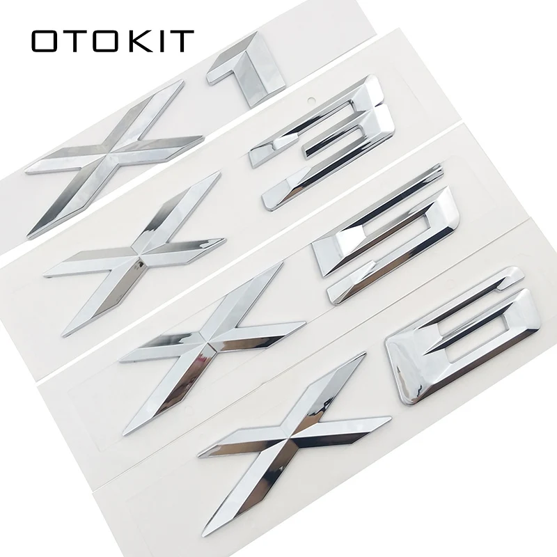 Logotipo-cromado-3D-de-letra-trasera-plateada-emblema-de-pl-stico ...