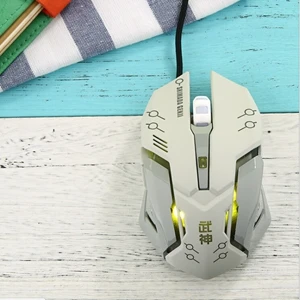 Cosplay OW Shimada Genji Player For Gaming Mouse Wireless Mice Flash ...
