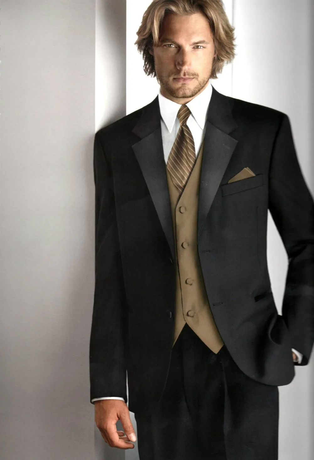 Custom Made Pouplar Notch Lapel Groom Tuxedos Groomsman Men s Wedding Custom Made Pouplar Notch Lapel Groom Tuxedos Groomsman Men s Wedding