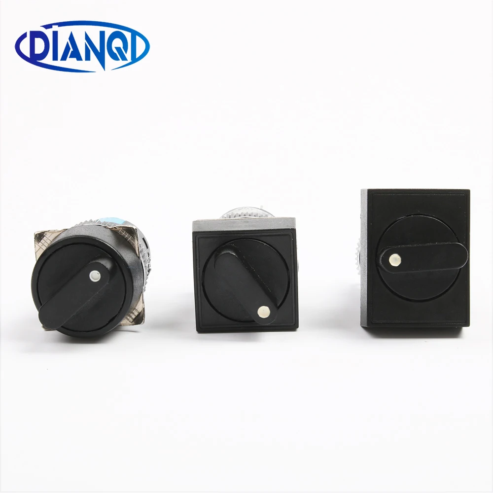 Round Selector Switch | Selector 16mm | Latching Lock | Switch Knob ...
