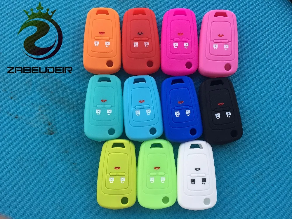 Pusakieyy Silicone Key Fob Cover Case Hood Protect Skin Set Sleeve For ...