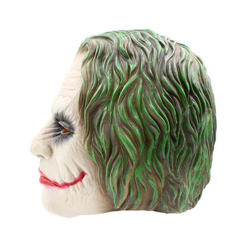 Joker Mask Batman Clown Costume Cosplay Movie Adult Party Masquerade ...