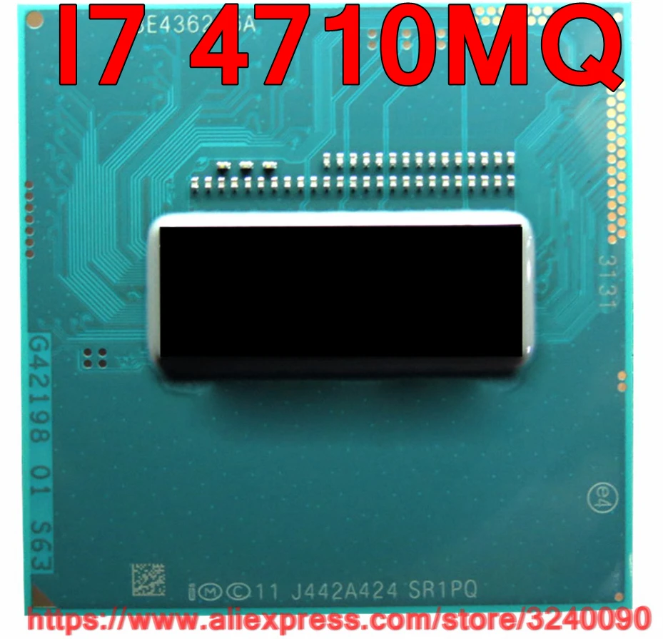 Procesador de ordenador portátil lntel Core I7, 4710mq, SR1PQ, versión ...