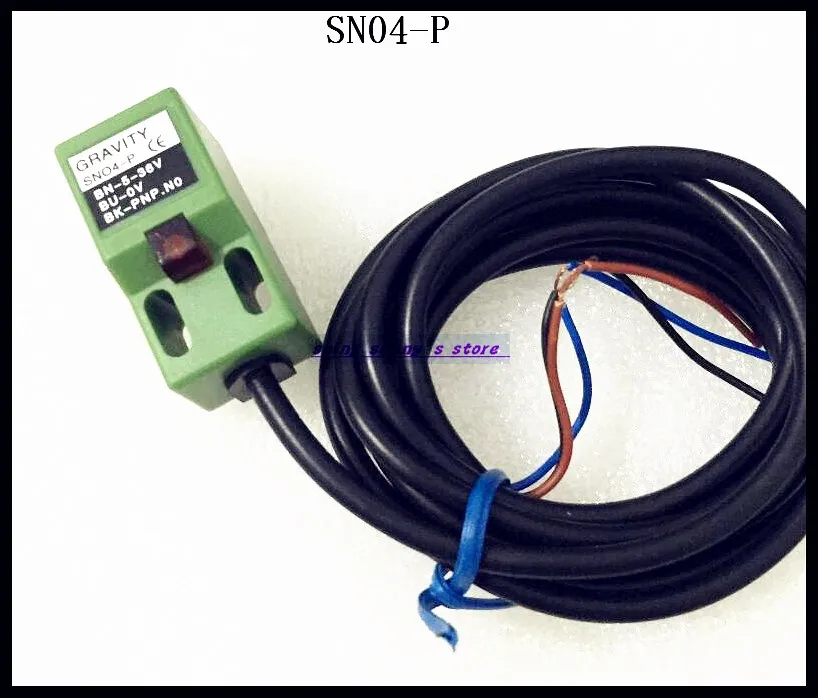 Sn04-p 4mm Approach Sensor 5-36vdc Pnp No 3 Wires Inductive Proximity ...