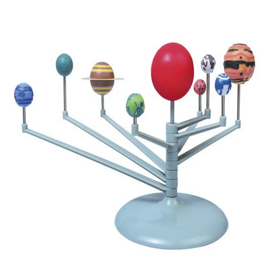 Children Educational DIY Nine Planets in Solar System Planetarium ...