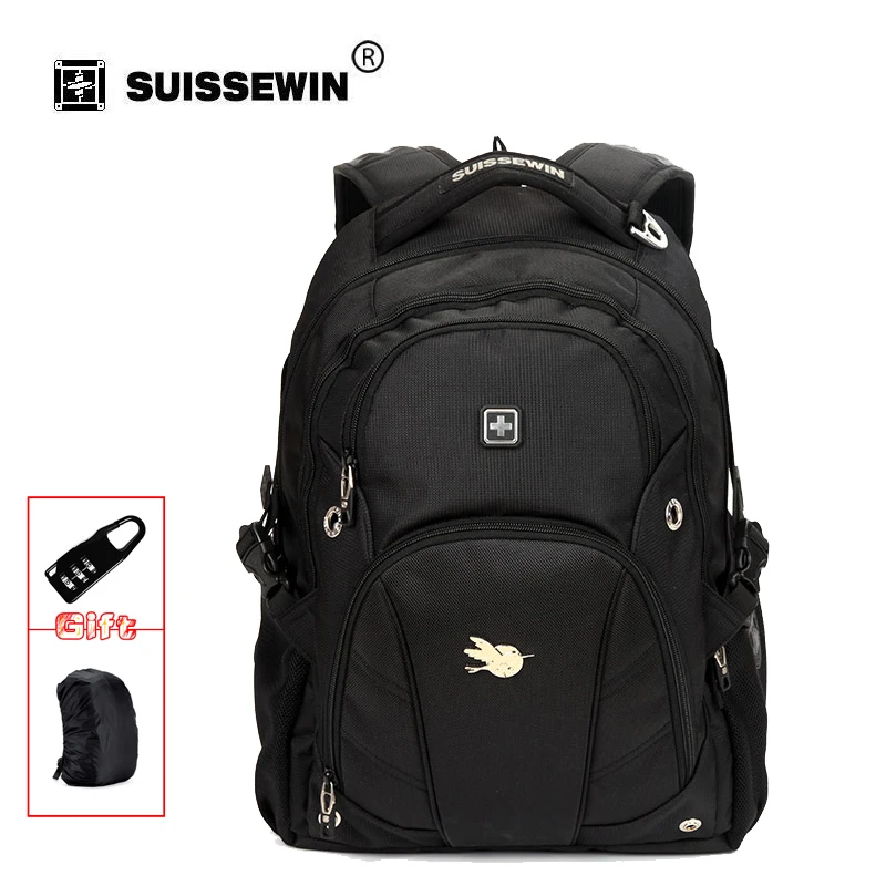 2017 Mochila Escolar Suissewin Casual Daily Backpacks For Laptop ...